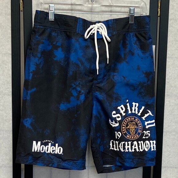 Modelo | Swim | Mens Swim Trunk Board Shorts 2 Length Logo Modelo ...